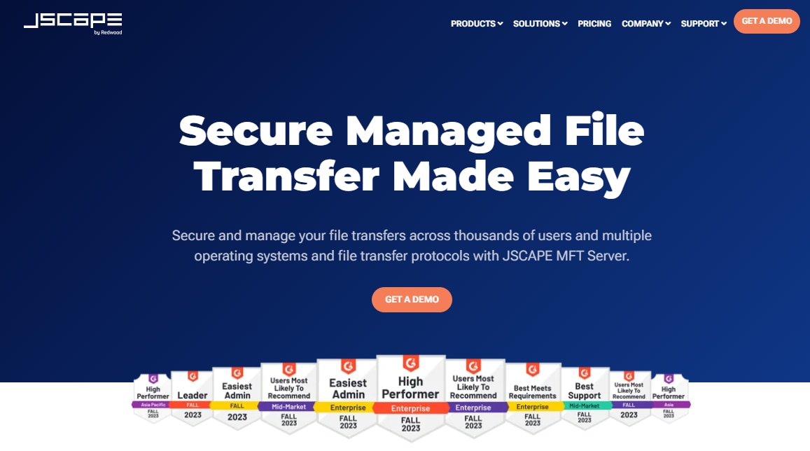 Top 8 Managed File Transfer (MTF) Software in 2024